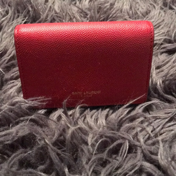 Yves Saint Laurent | Bags | Authentic Ysl Key Pouch In Smooth Leather ...